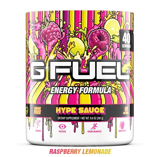 GFUEL TUBA - HYPE SAUCE RASPBERRY LEMONADE > Gfuel